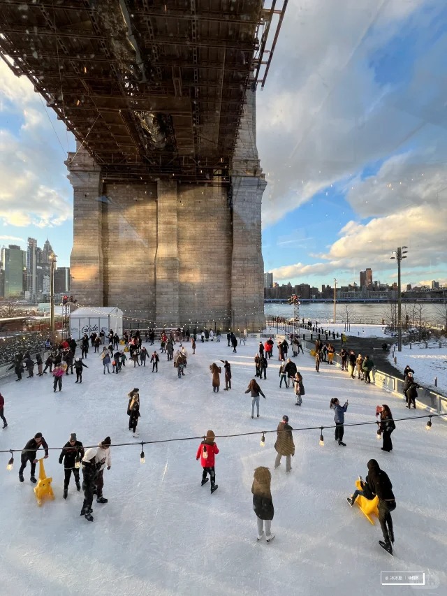 Absolutely stunning Dumbo ice skating rink 🎫 Just $15💲 by Gwendolyn ...
